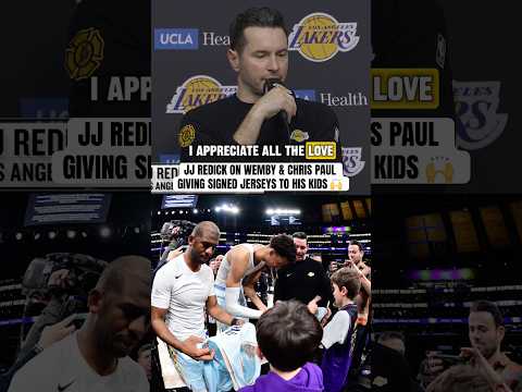 Chris Paul and Wemby help restore Redickβs sonsβ basketball collection β€οΈ