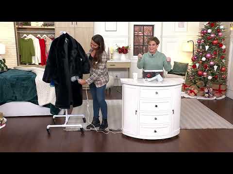 Rowenta Origin 1100W Travel Garment Steamer with Gift Box on QVC