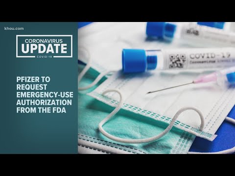 Coronavirus updates: Pfizer will seek emergency-use authorization for COVID-19 vaccine