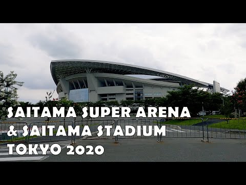 4K TOKYO 2020 Game Venues - Driving to Saitama Super Arena & Saitama Stadium from Besshonuma Park