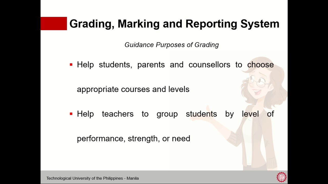 Grading, Marking and Reporting System