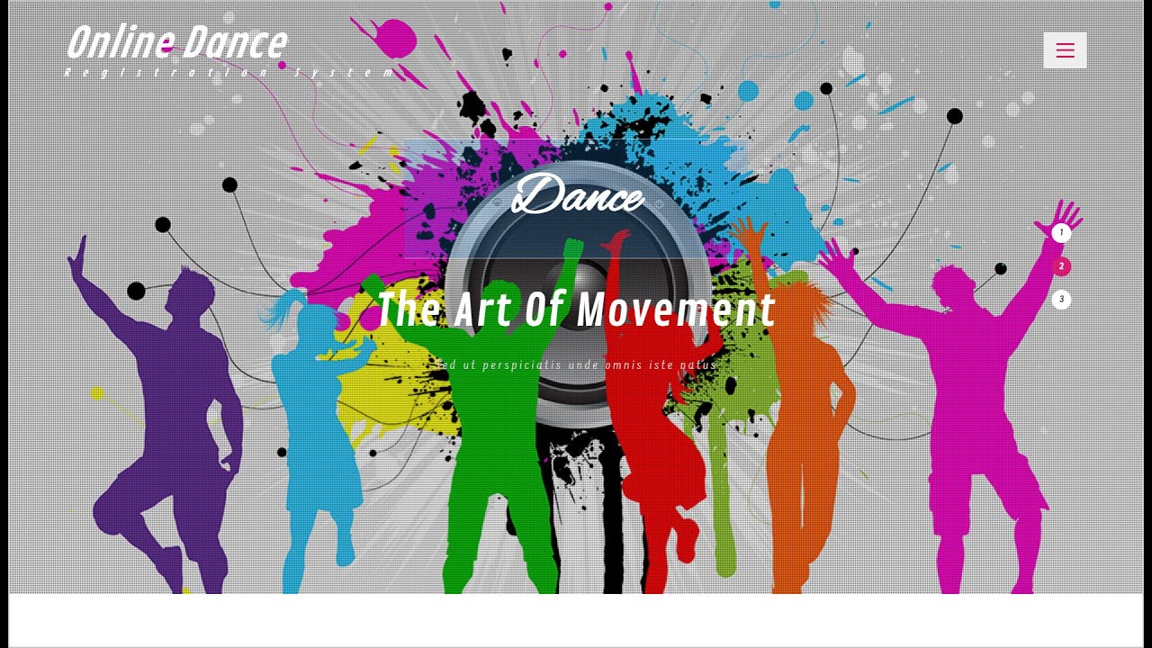 Online Dance Classes Registration Management