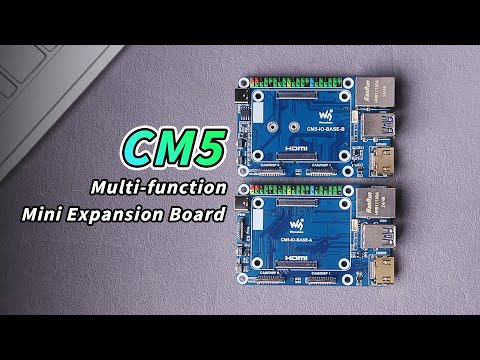 Build with Raspberry pi CM5: Waveshare Mini Base Board#cm4 #cm5 #raspberrypi