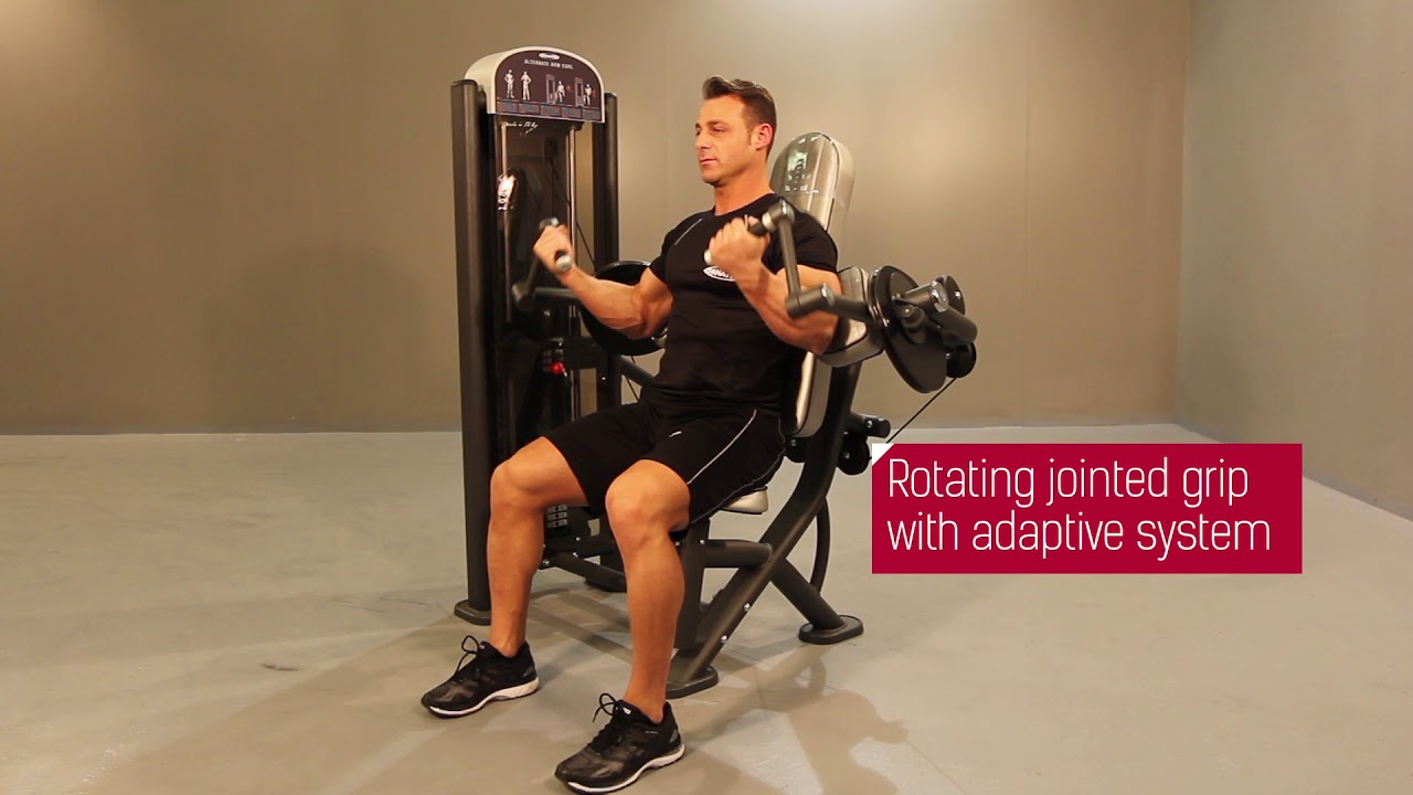 Alternate arm curl - Panatta Sport