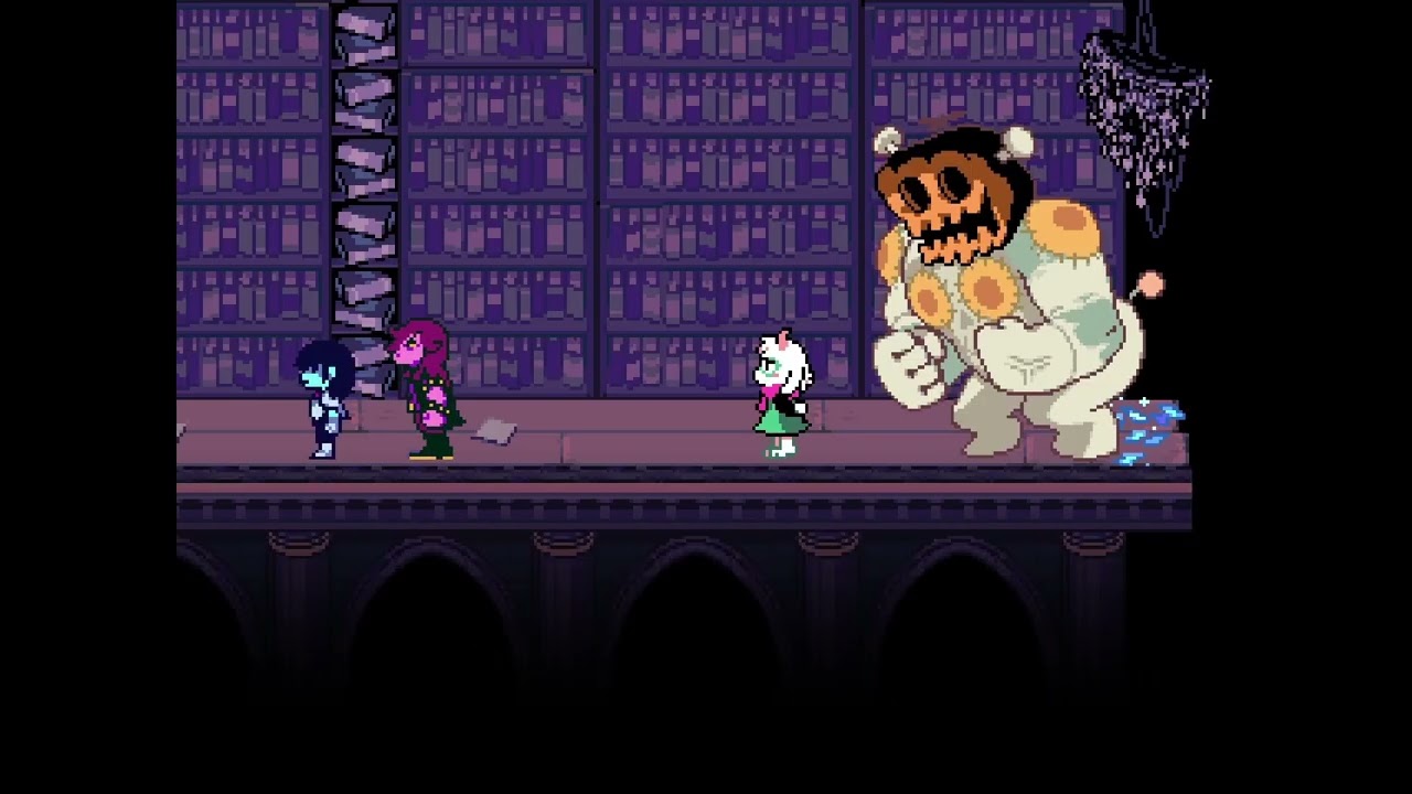 Deltarune Chapter 4: Gerson Helps Susie (Cutscene)
