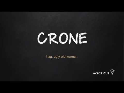 How to Pronounce CRONE in American English