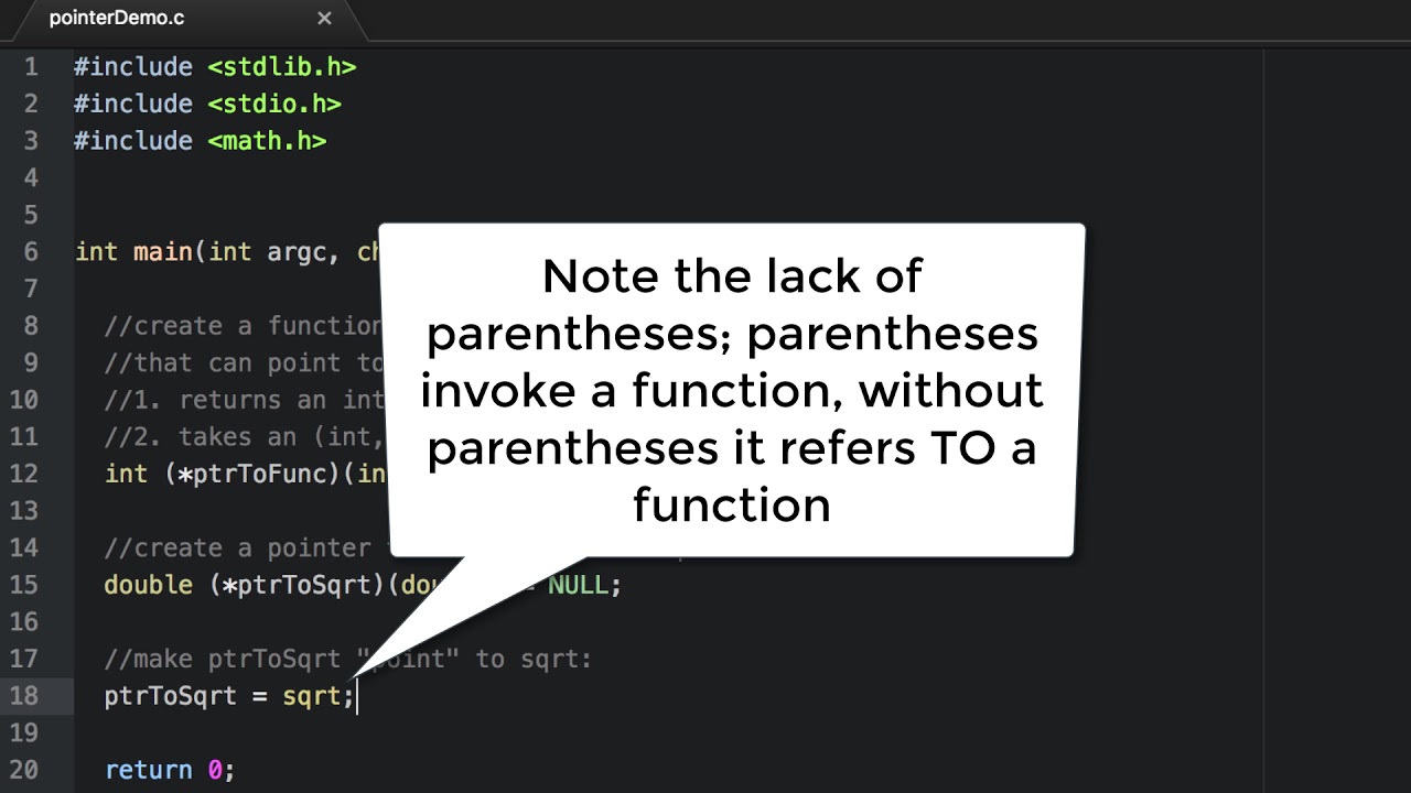 13.6 - Searching & Sorting - Function Pointers