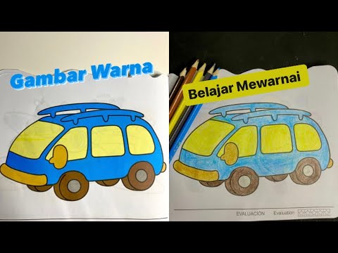 BELAJAR MEWARNAI GAMBAR #4