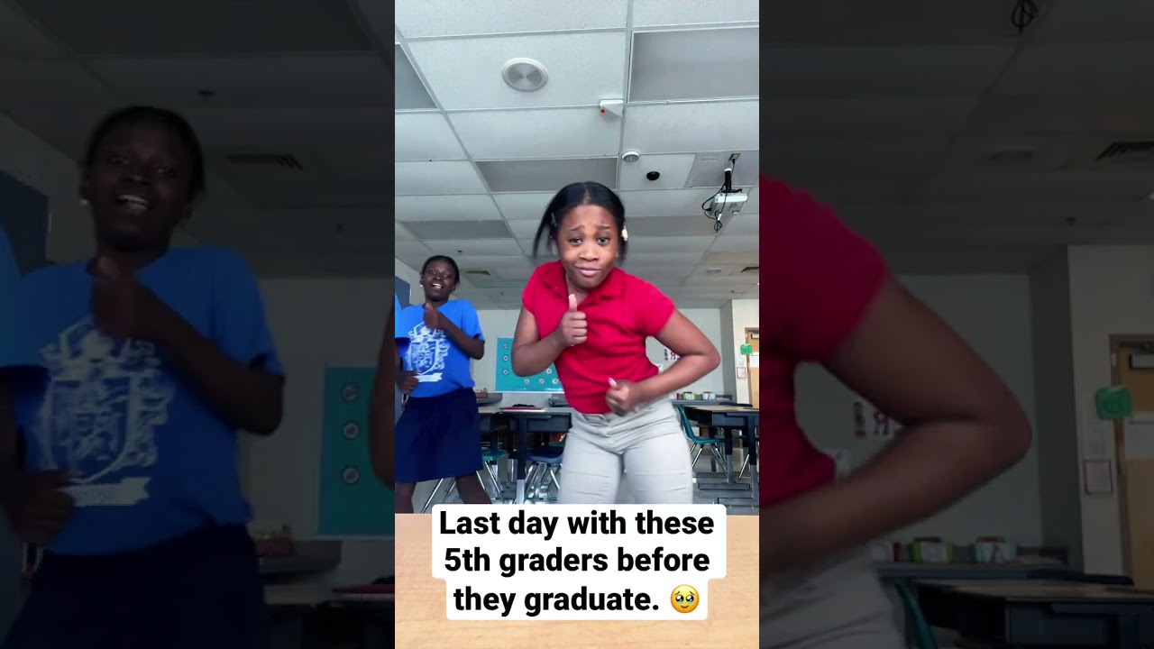 Going to miss these 5th graders. 😭🥹 #students #teacher #icantdance