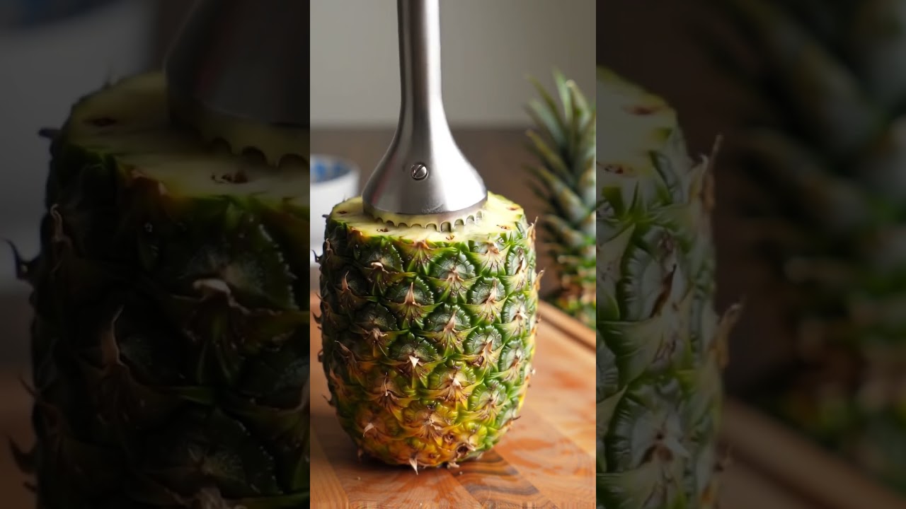 This Gadget Makes Cutting Pineapples Too Easy