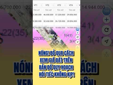 Bỏ qua cách xem giá đất trên bản đồ quy hoạch hối tiết không kịp #guland #tintuc #tintucbds #news