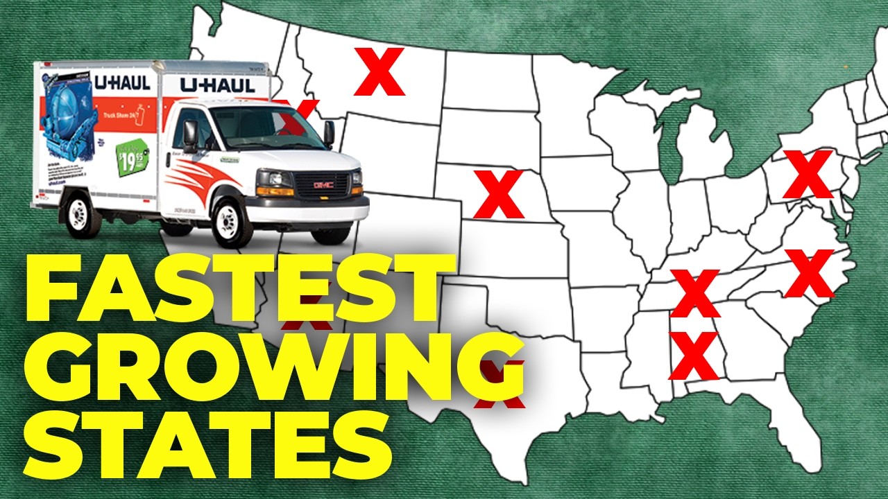 Top 10 Fastest Growing US States in 2025
