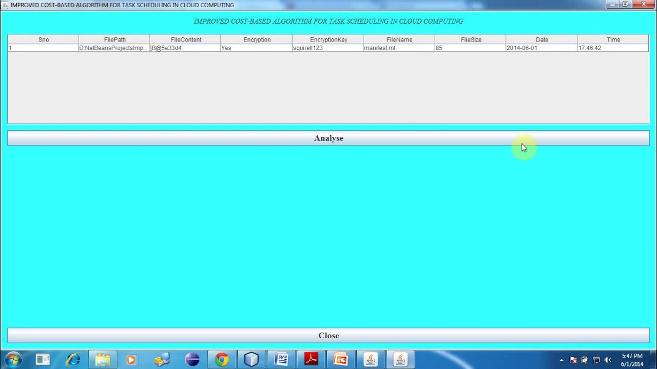 Improved cost-based algorithm for task scheduling in cloud computing