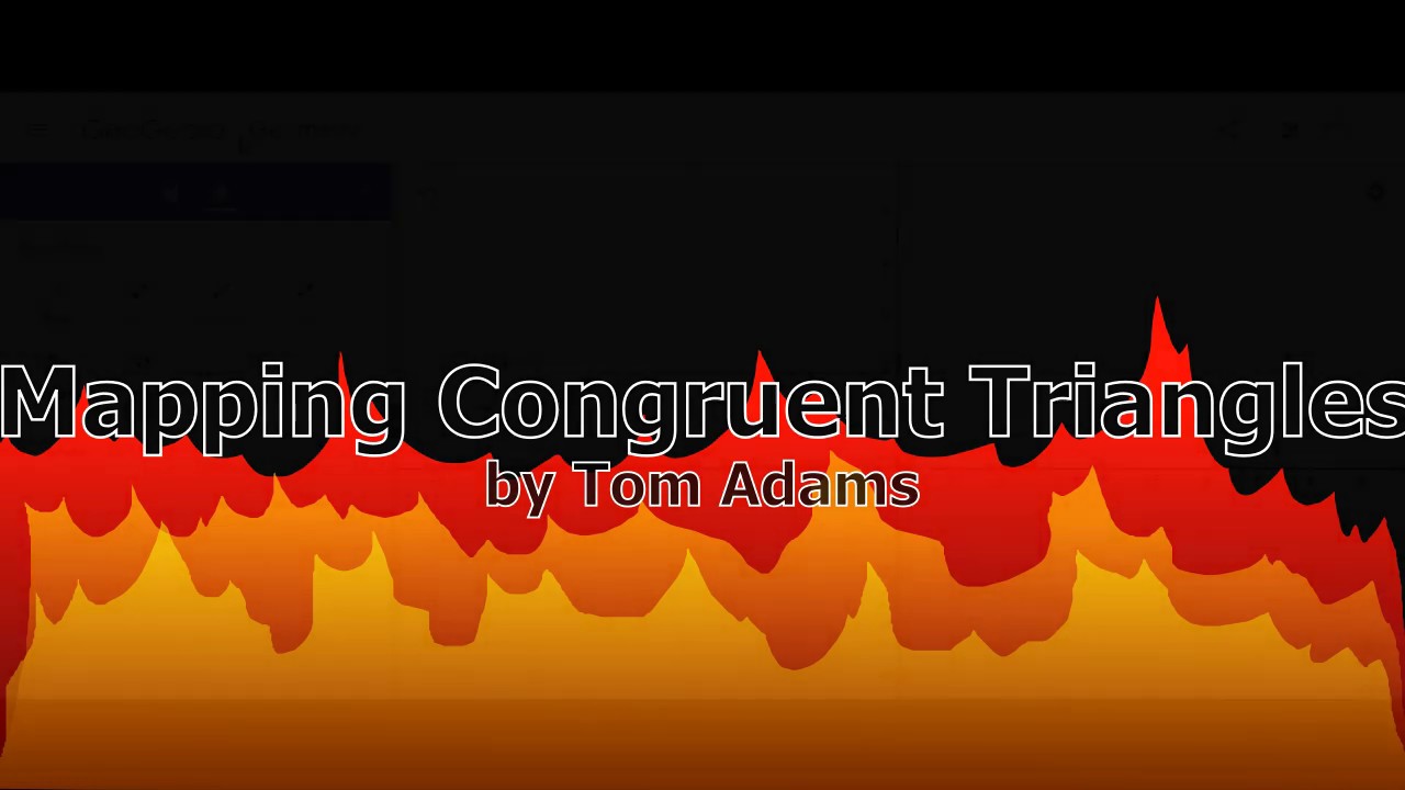 Mapping Congruent Triangles With Rigid Transformations
