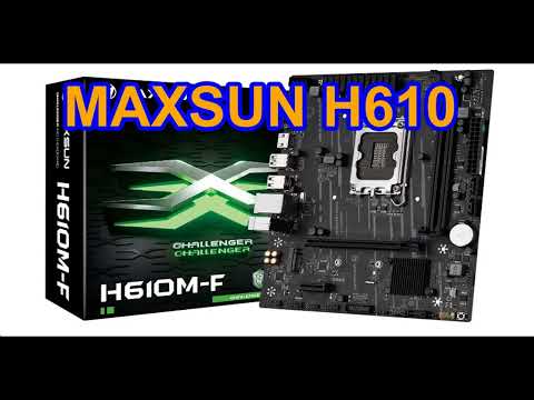MAXSUN H610 M-ATX Motherboard |What features highlight?|
