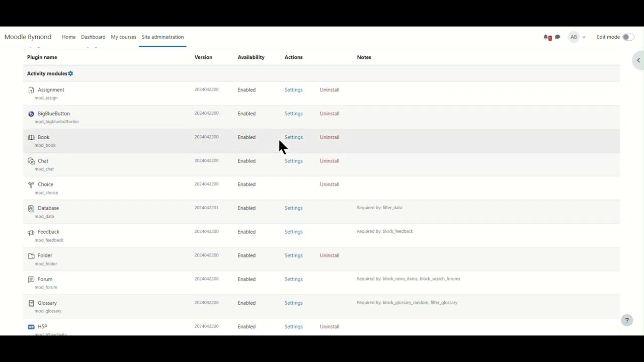 Moodle LMS BigBlueButton Plugin Configuration Overview