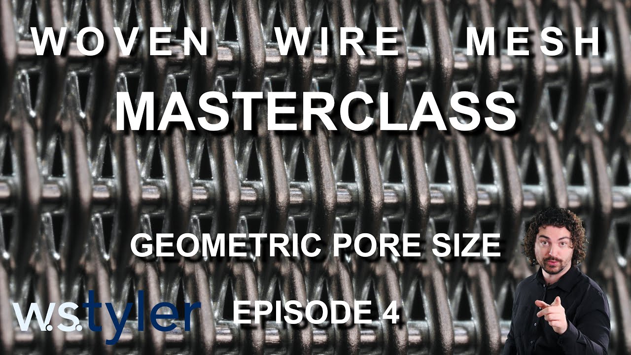 Woven Wire Mesh Masterclass | Episode 4: Geometric Pore Size