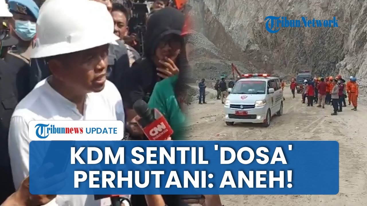 Dedi Mulyadi Amuk Perhutani Imbas Longsornya Gunung Kuda: Perusahaan BUMN yang Aneh, Dosa Ini ...