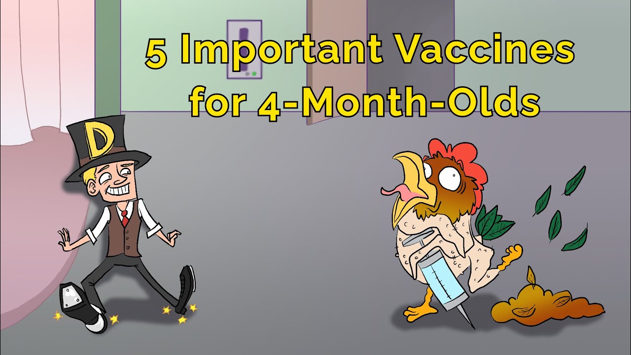5 Important Vaccines for 4-Month-Olds  (Step 1, COMLEX, NCLEX®, PANCE, AANP)