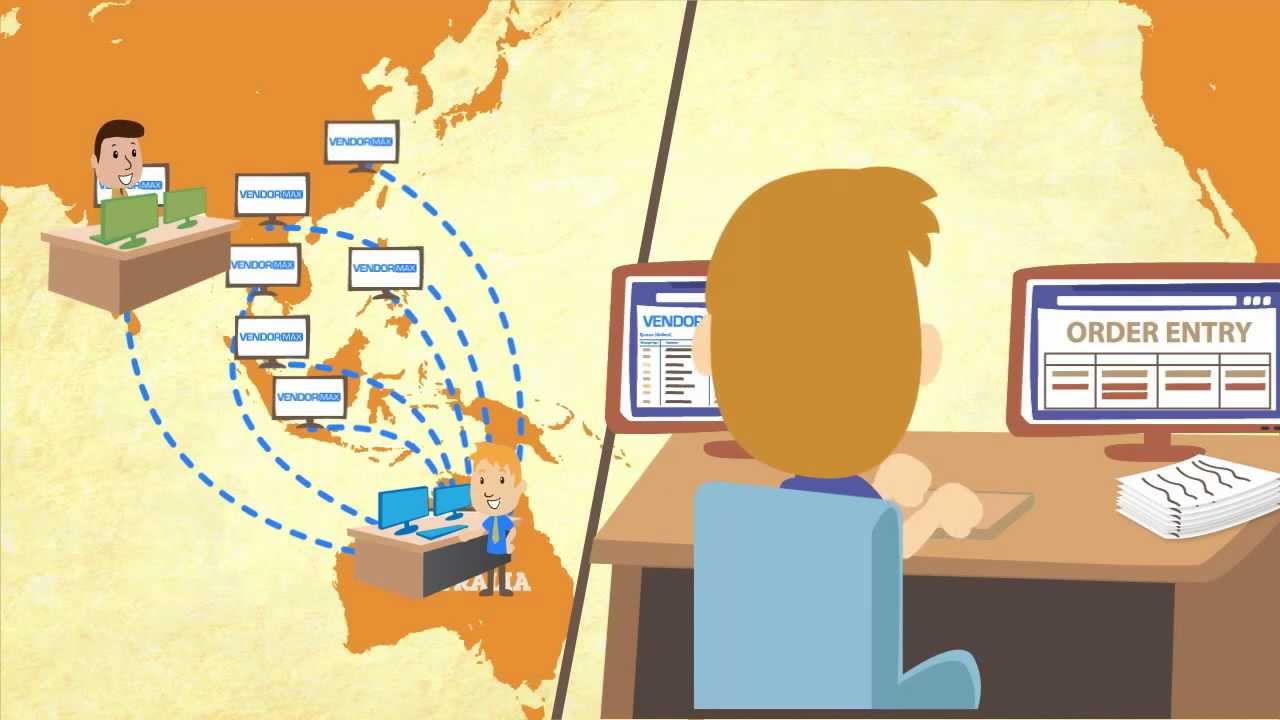 Cloud-based System Explainer Video for VendorMax Animation