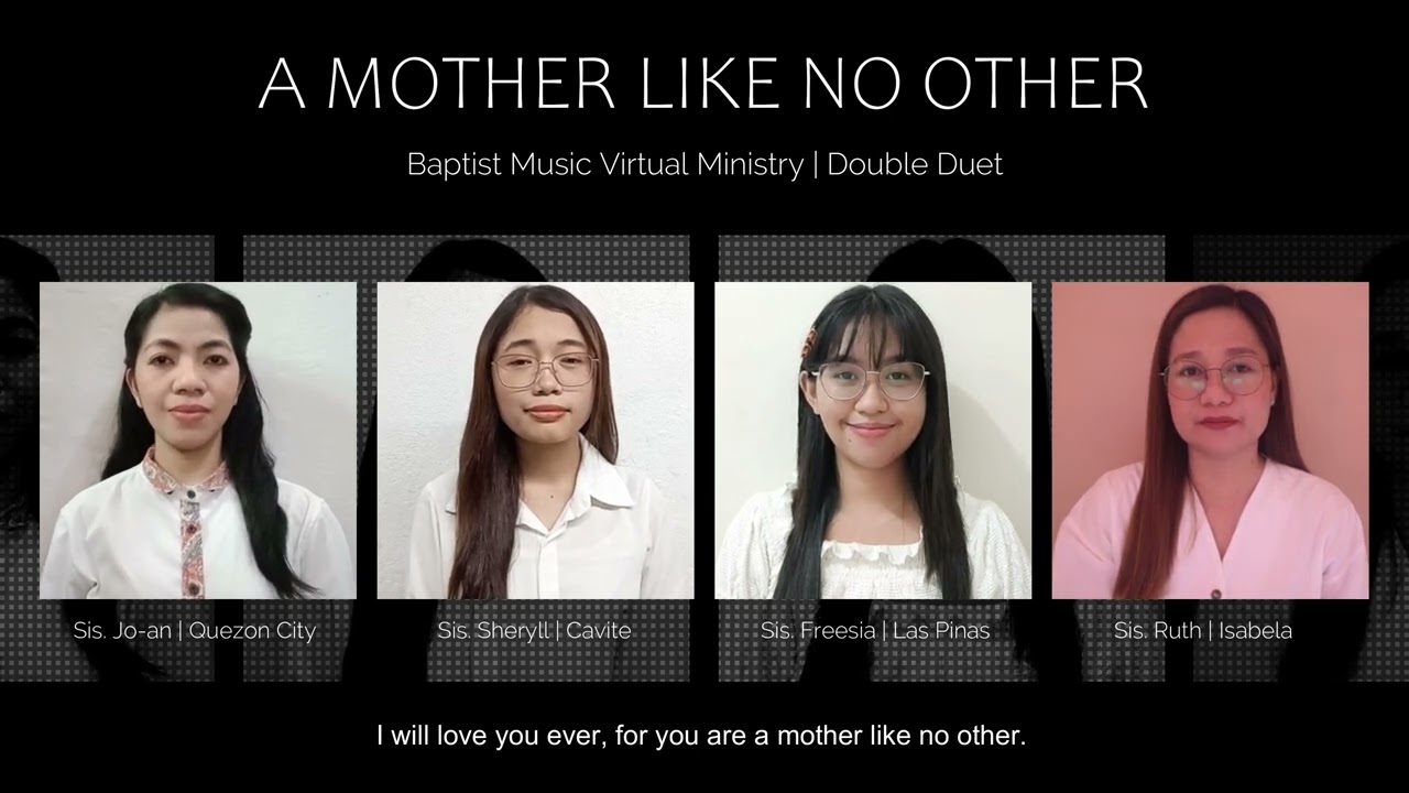 A Mother Like No Other | Baptist Music Virtual Ministry