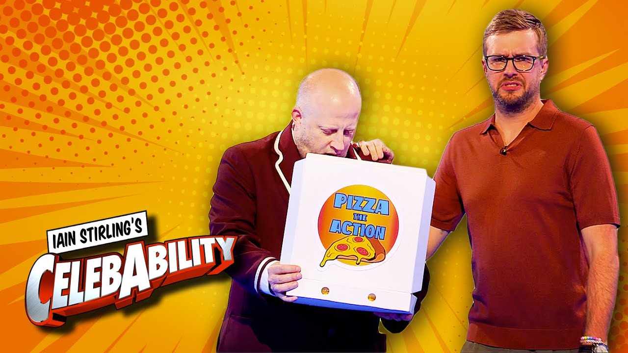 You'll NEVER Guess What Iain Stirling Found In Marek's Pizza! | CelebAbility