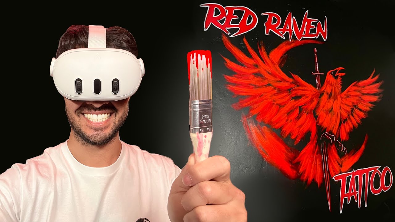 I Used VR to PAINT a Massive Mural | Meta Quest 3 