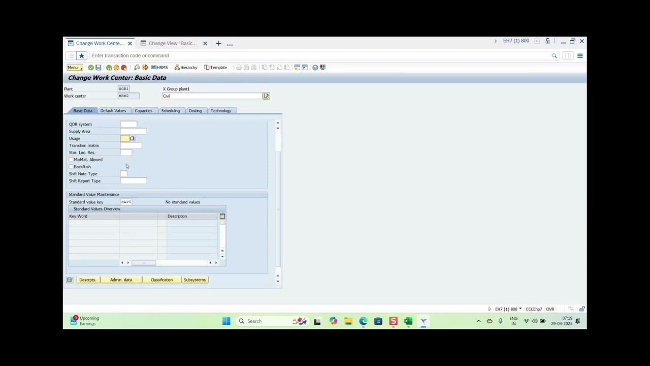 How to delete Work Center in SAP PM