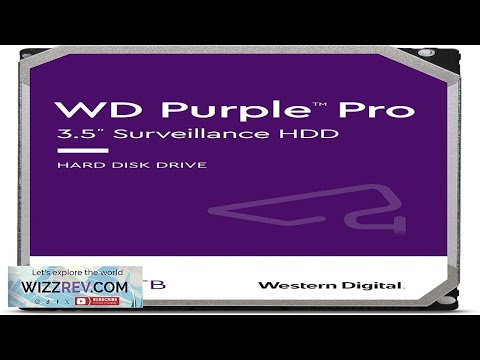 Western Digital 10TB WD Purple Pro Surveillance Internal Hard Drive HDD Review
