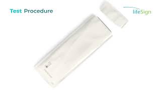 LifeSign 36025 Status Flu Influenza A&B Test Kit