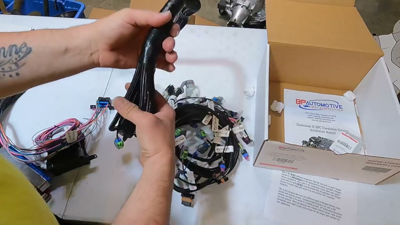 Unboxing BP Automotive LS swap harness for my squarebody ls swap