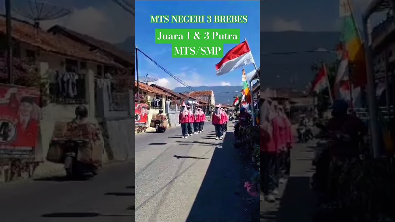 Juara Lomba Gerak Jalan SMP Kec.Bantarkawung 2023 #merdekangeshorts #jogjaistimewa #ngeshortsbareng
