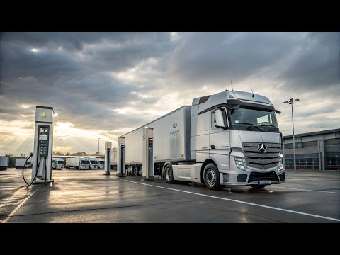 **Discover the Mercedes-Benz eActros 600 – The Ultimate Long-Haul Electric Truck**