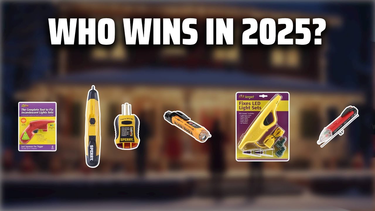 The Top 5 Best Christmas Light Checker in 2025 - Must Watch Before Buying!