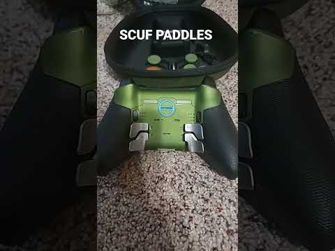 Elite series 2 controller with Scuf paddles are better? #shorts #gaming #controller #xbox #elite