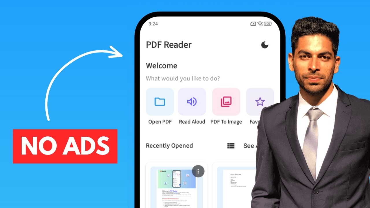 Best PDF Reader for Android | PDF Reader without Ads