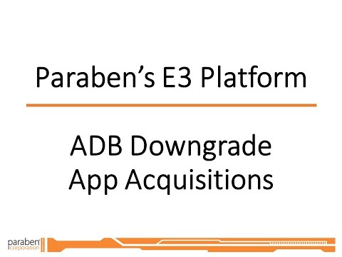 Android ADB Download App Acquisitions
