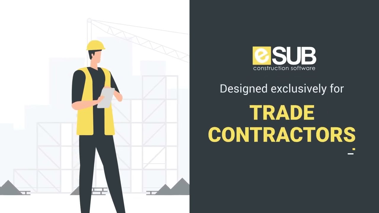 Construction Management Software for Subcontractors | eSUB CLOUD