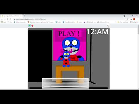 Checking out fnaf fan games on scratch