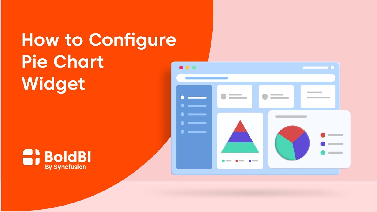 How to Configure the Pie Chart Widget in a Dashboard