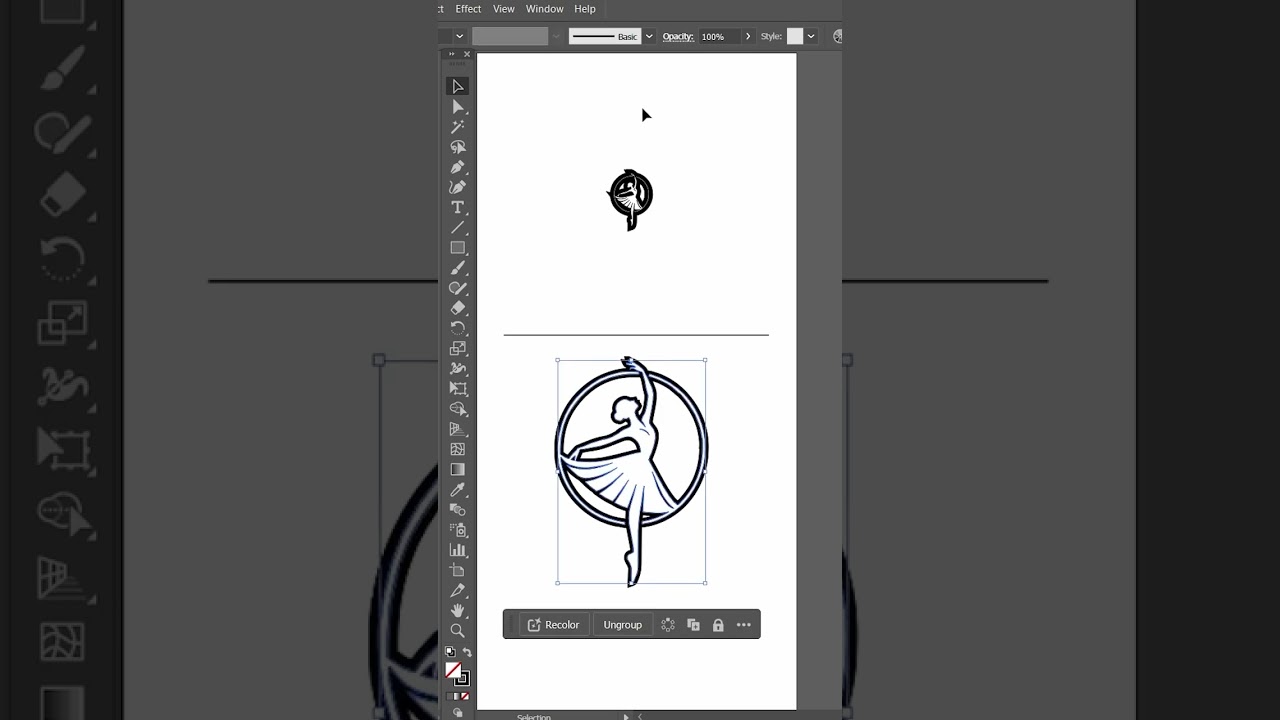 How to scale your logo/ image without compromising on quality in Adobe Illustrator. Try it yourself!