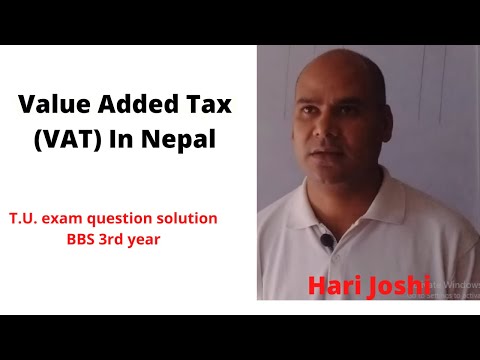 Value Added Tax (VAT) In Nepal