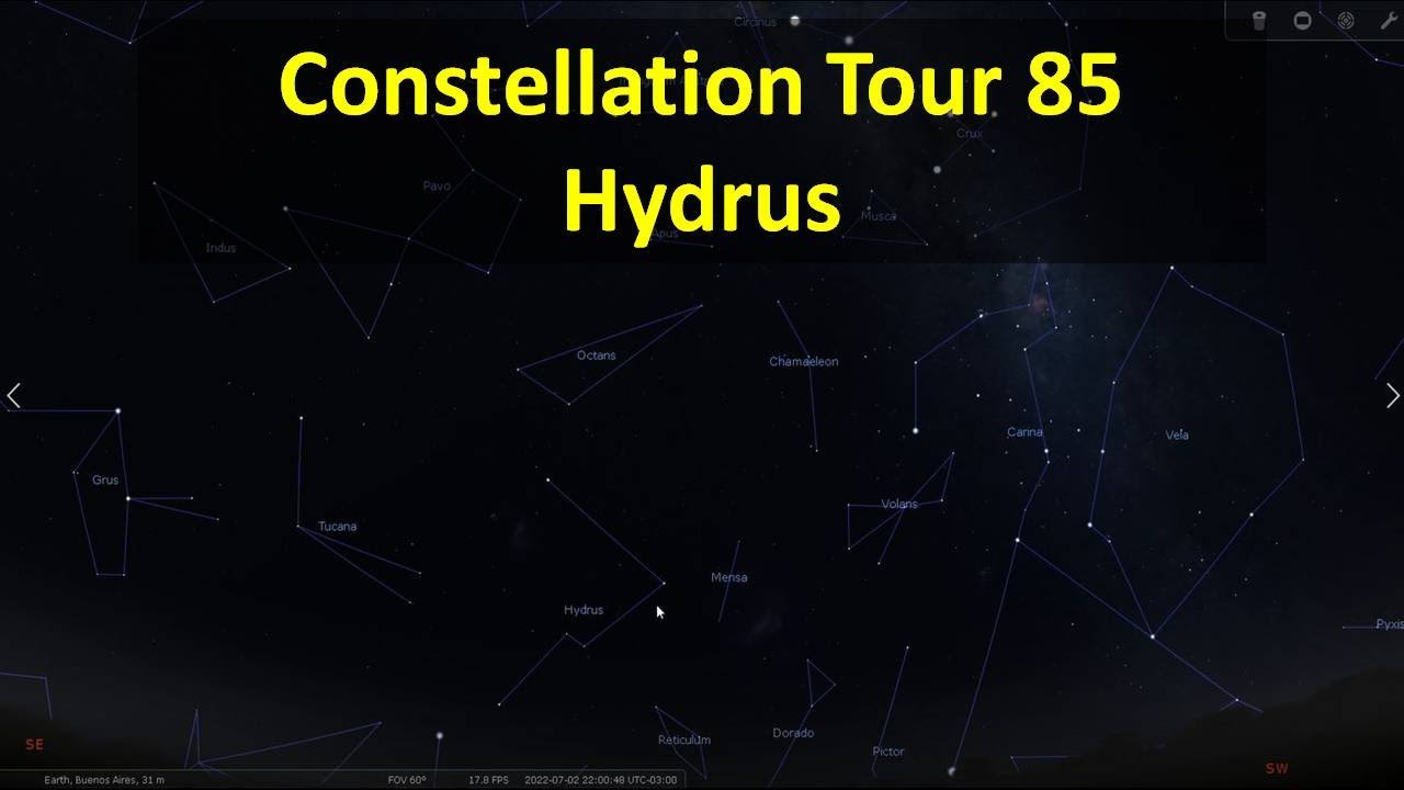 Constellation Tour 85 - Hydrus