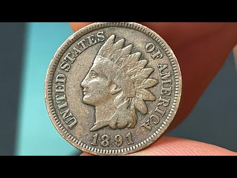 1891 Indian Head Penny Worth Money - How Much Is It Worth and Why? (Variety Guide)