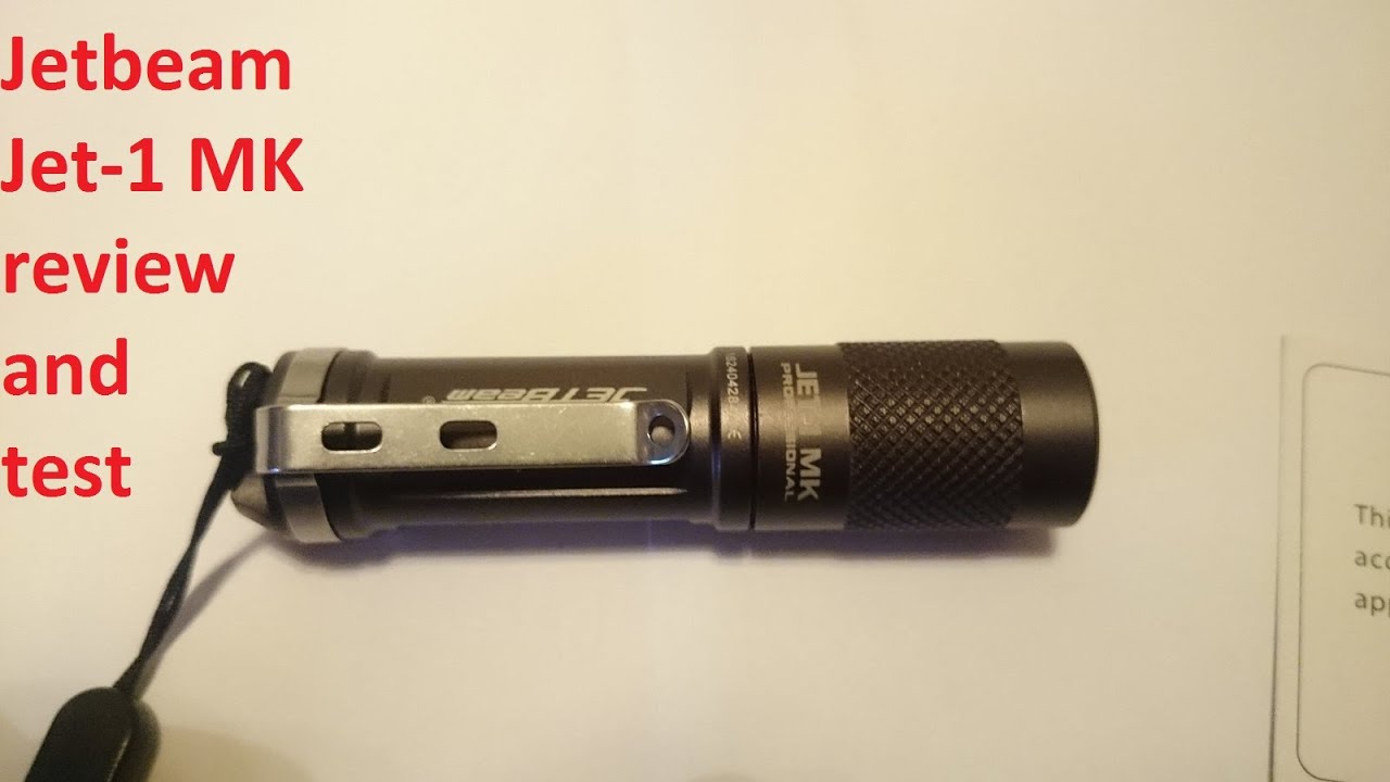 Jetbeam jet-1 MK reveiw - 1 x AA / 1 x 14500 Flashlights ...