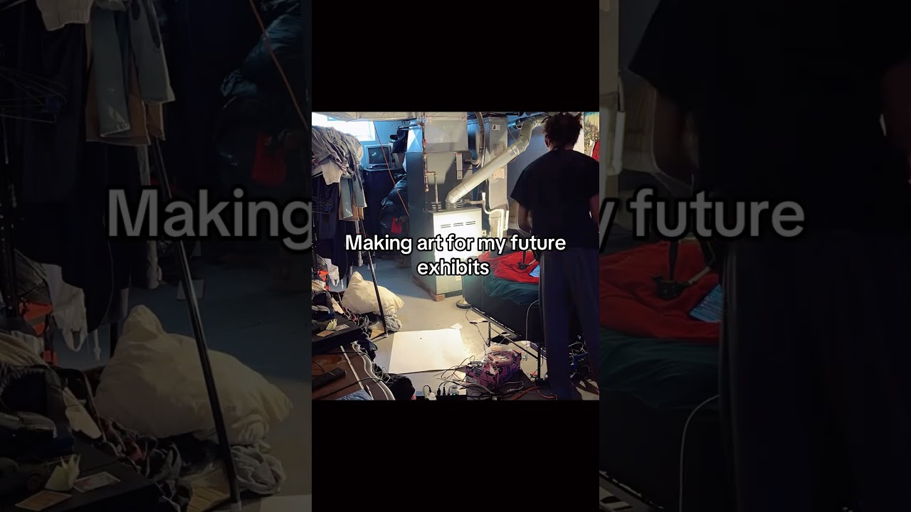 Making art for my future exhibits #art #explore