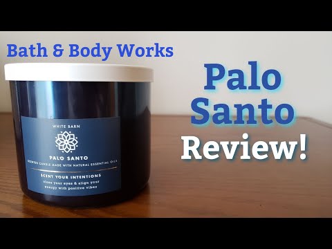 Bath & Body Works Palo Santo Candle Review
