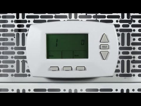 How to enter and navigate advanced programming on the RTH6350 thermostat - Resideo
