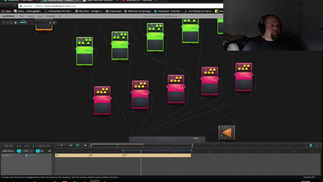 Audiotool tutorial #5: The Bassline