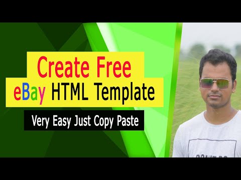 Free eBay html template 2024: Easily Create eBay templates For free